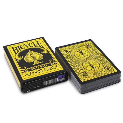Bicycle: Reverse Yellow & Black - Talie pojedyncze - Graal