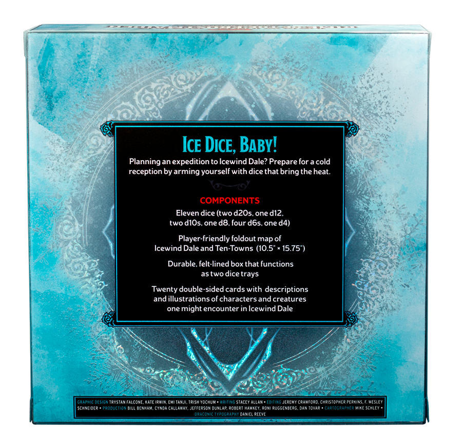 Dungeons & Dragons: Icewind Dale - Rime of the Frostmaiden - Dice ...